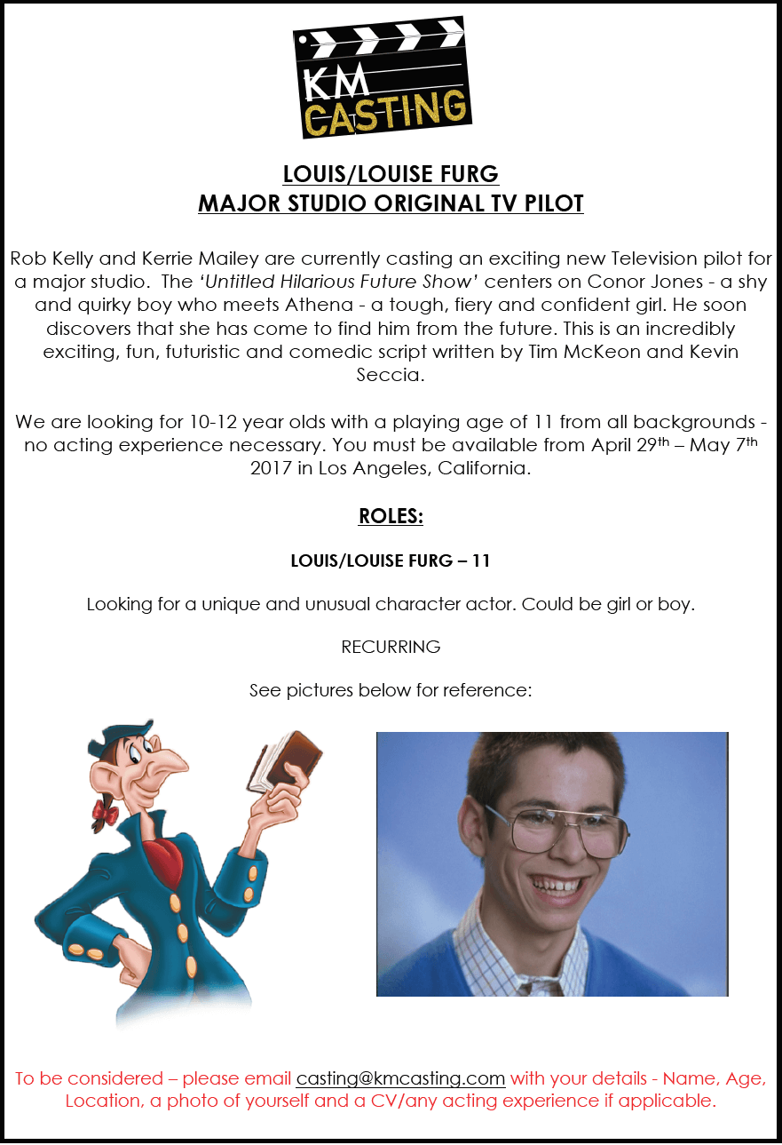 Casting Call Los Angeles: TV Pilot