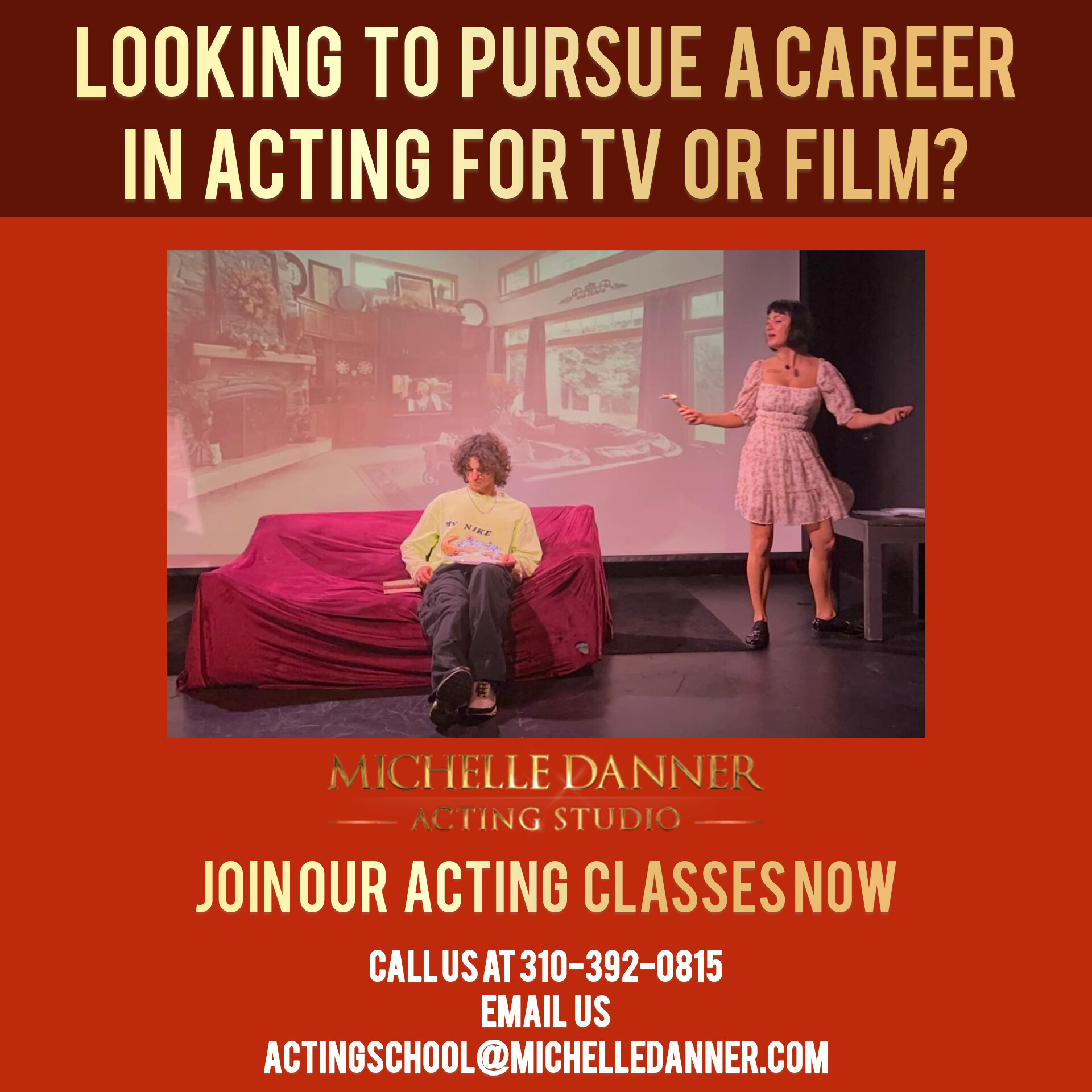 Best acting coaches in Los Angeles - Michelle Danner Acting Studio